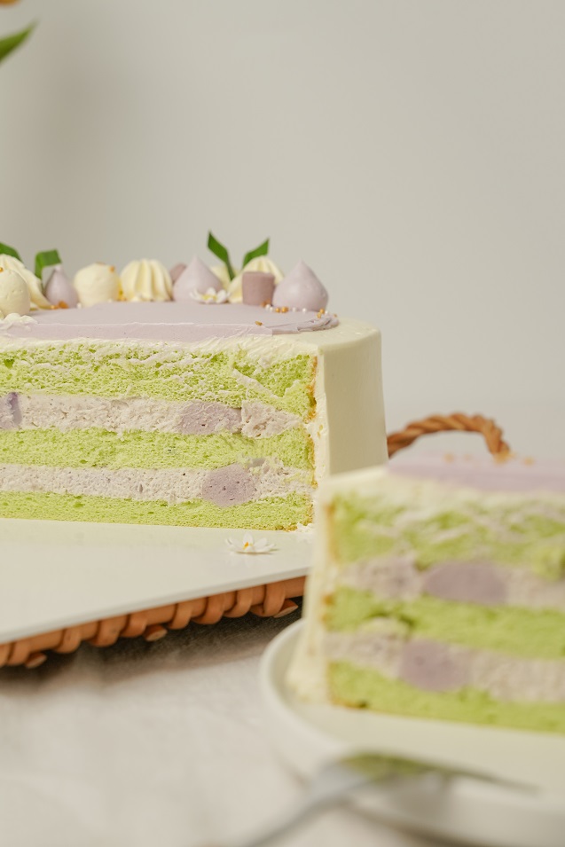 Pandan Yam Cake – Wheat & Co